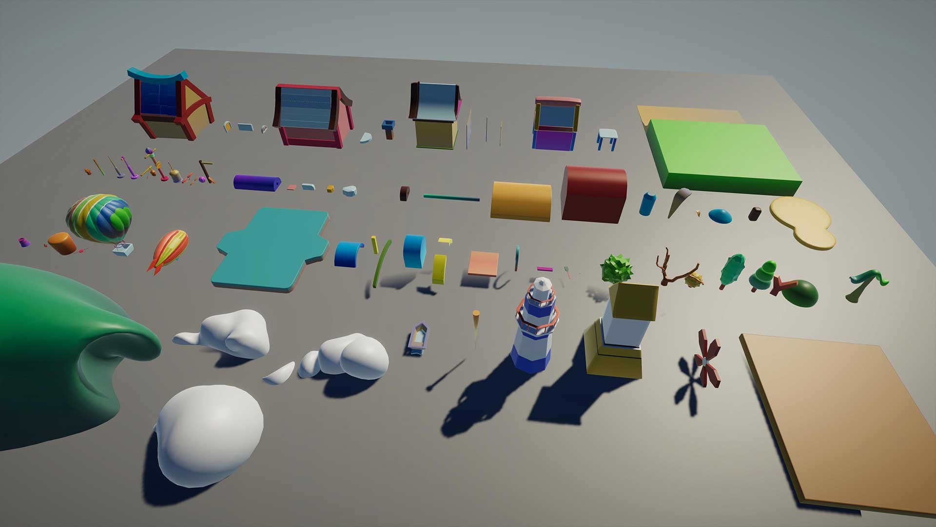 Fantasy Low Poly Environment 3D Model 3D - TurboSquid 2138126