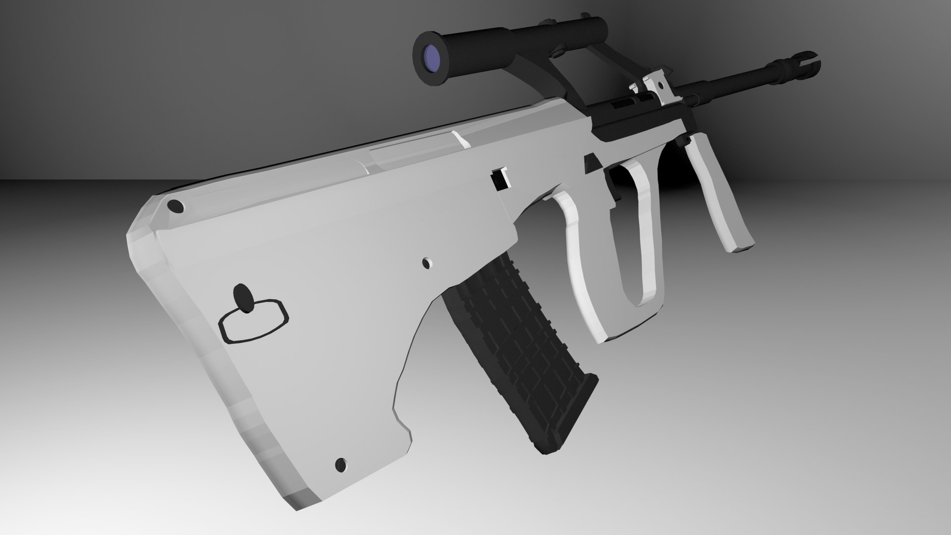 steyr aug 3d obj