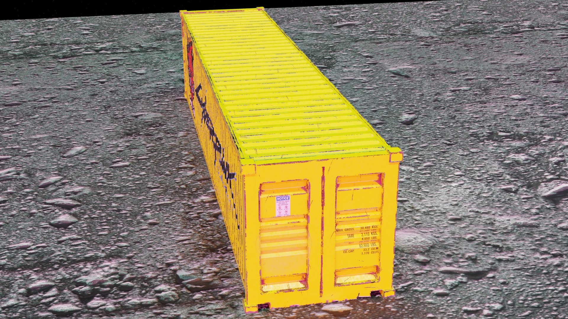 3D Cyberpunk 2077 Container - TurboSquid 2228217