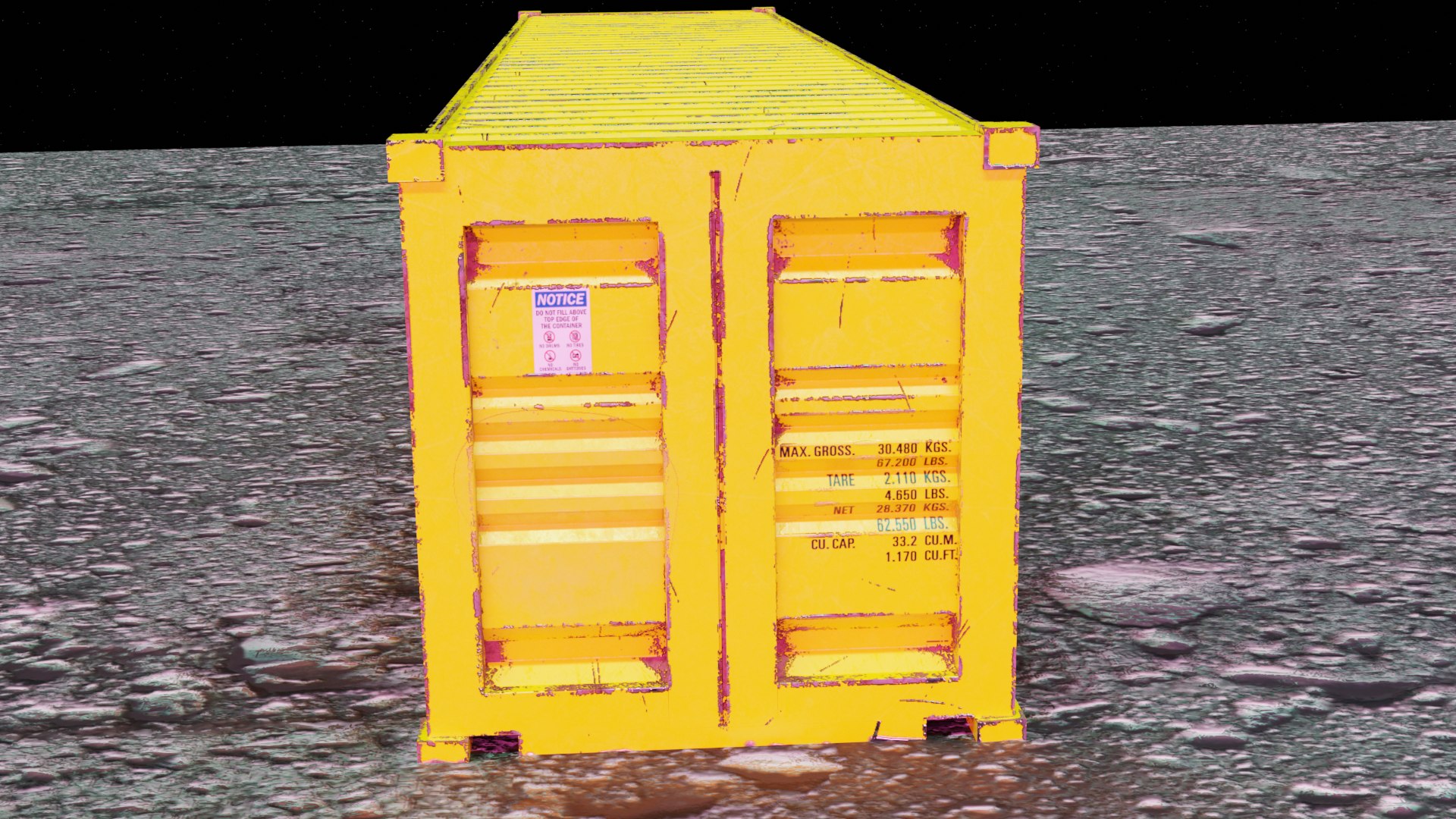 3D Cyberpunk 2077 Container - TurboSquid 2228217