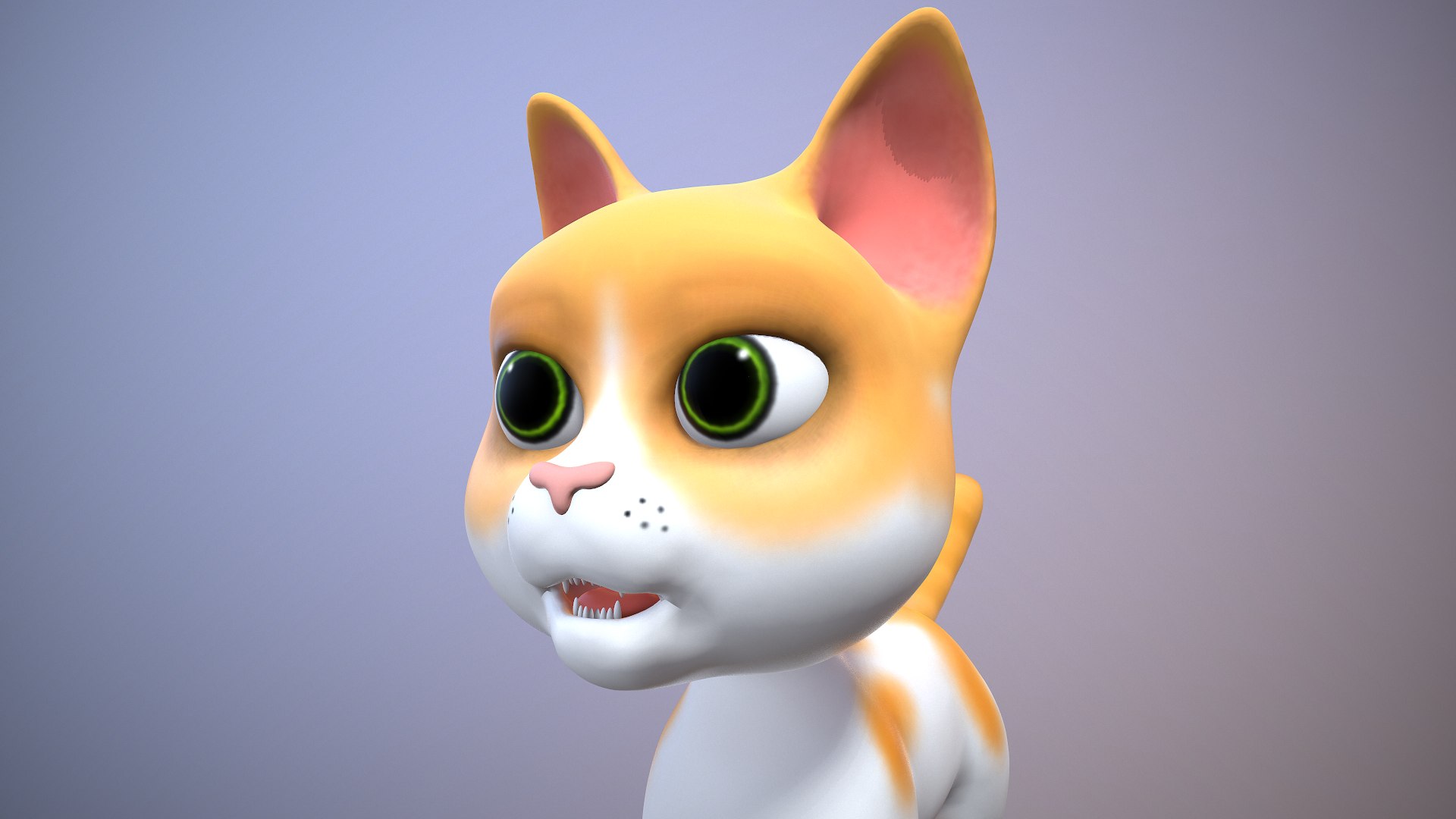 Animation Cat 3D Model - TurboSquid 1667743