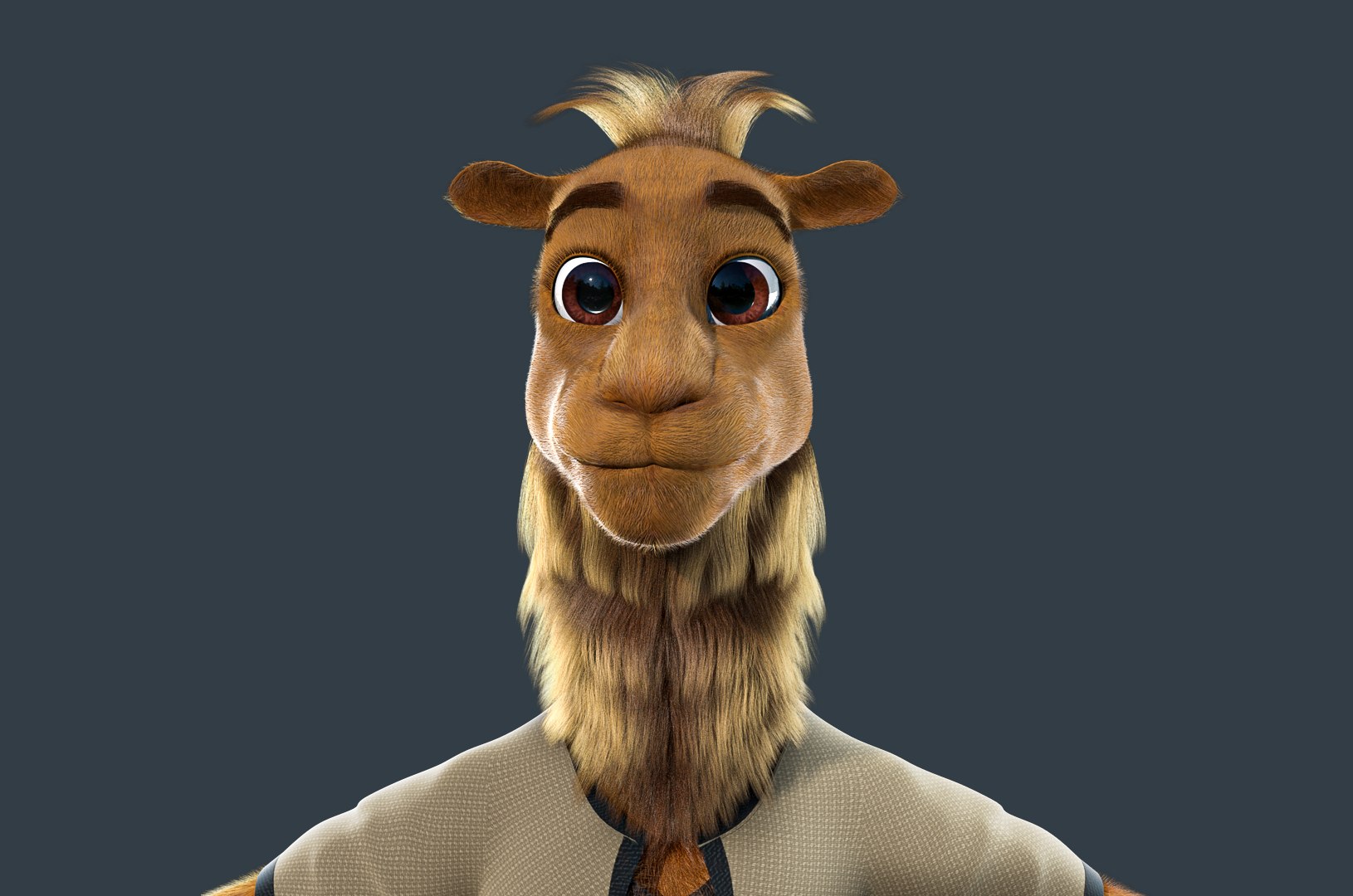 Cartoon Camel NoRIG 3D Model - TurboSquid 2009607