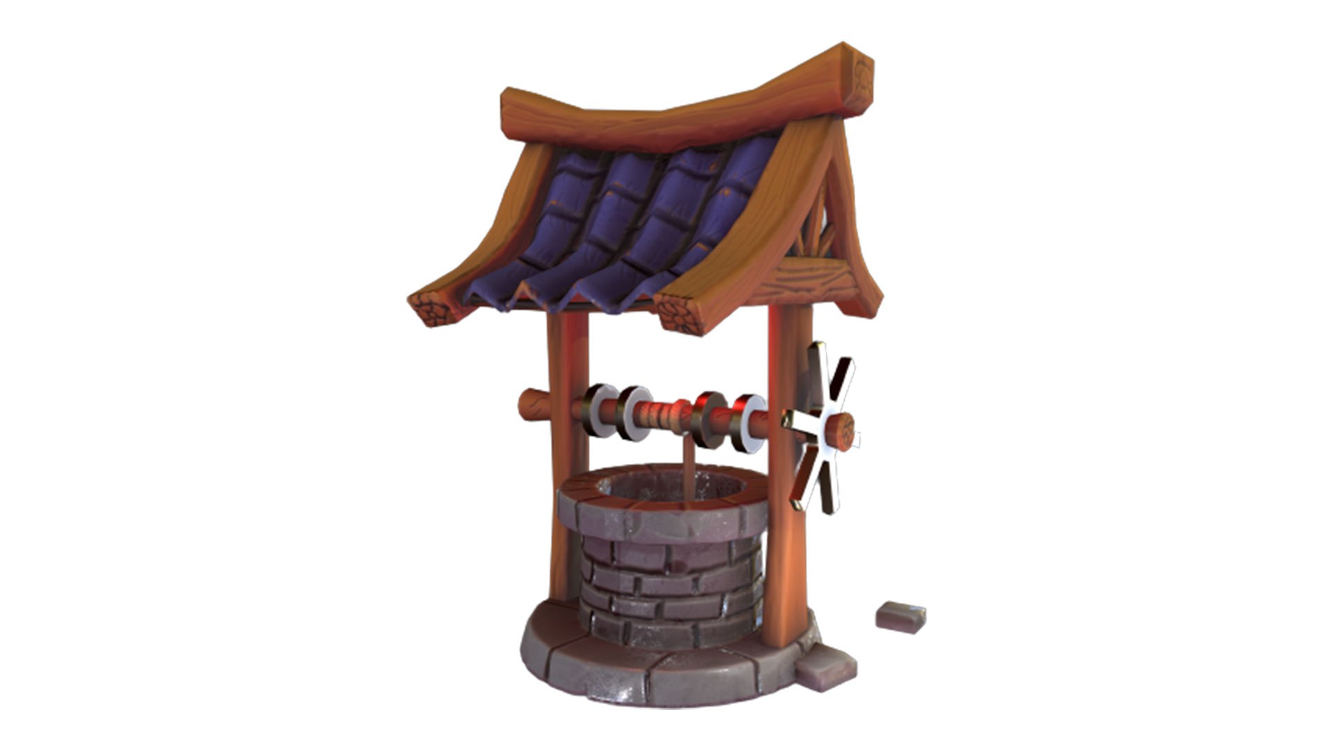 Stylized Well Model 3D Model - TurboSquid 2024940