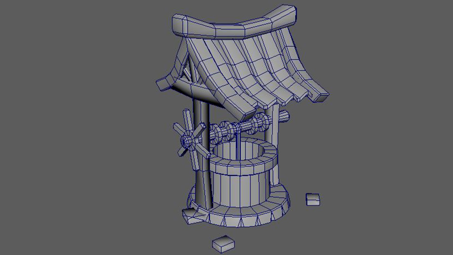 Stylized Well Model 3D Model - TurboSquid 2024940