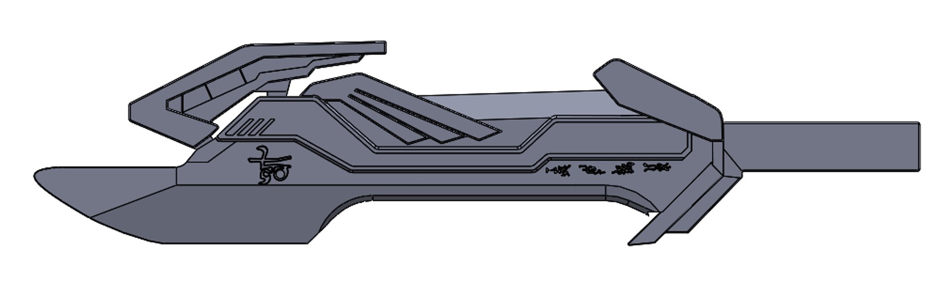 3D Energon Sword Optimus Prime - TurboSquid 1405857