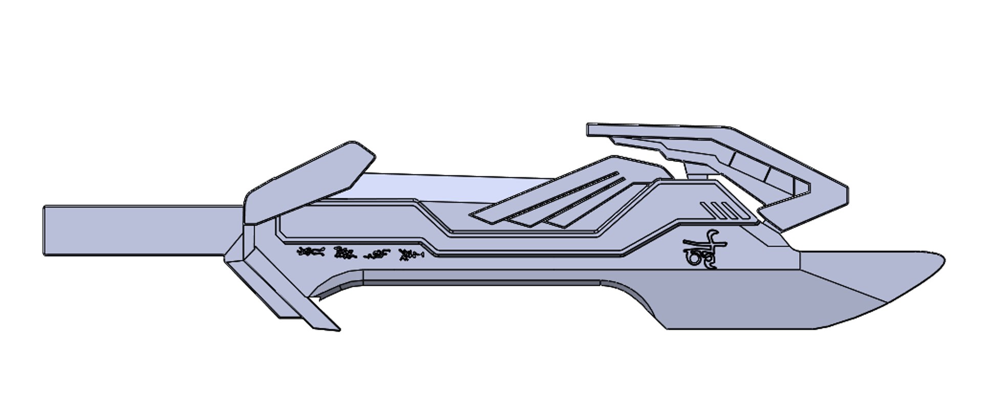 3D Energon Sword Optimus Prime - TurboSquid 1405857