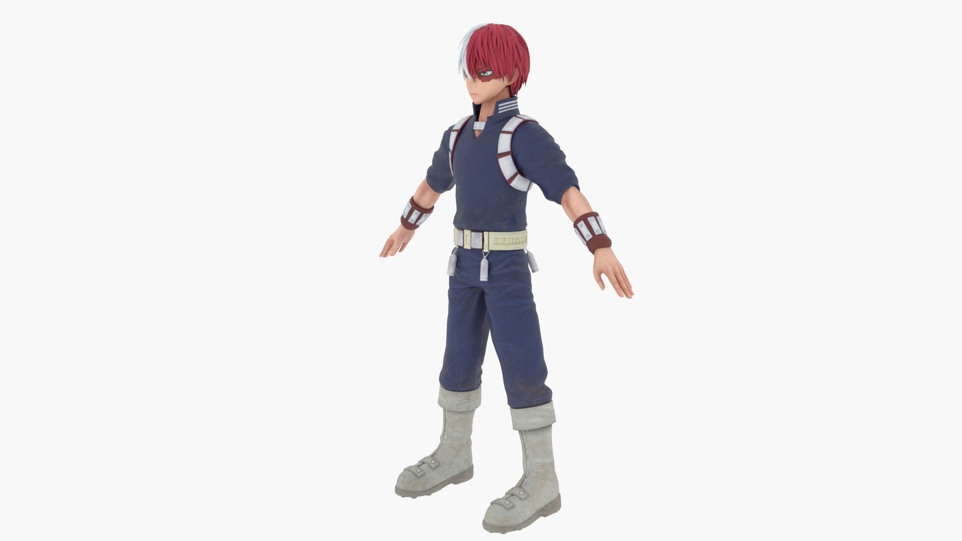 3D модель Shoto Todoroki - My Hero Academia - TurboSquid 1947398