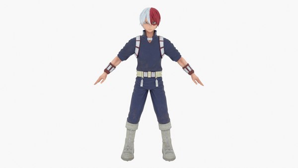 Shoto Todoroki - My Hero Academia3Dモデル - TurboSquid 1947398