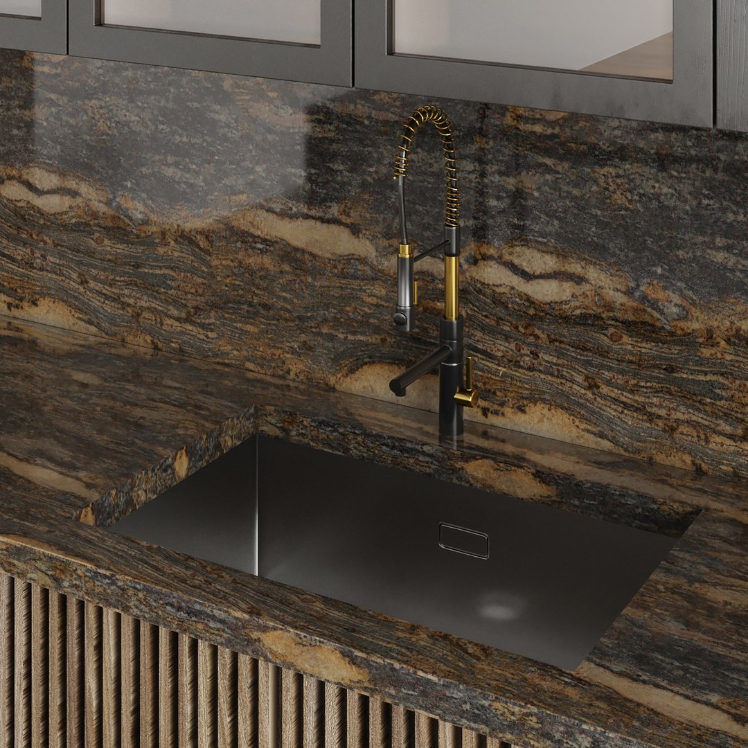 3D Kitchen 041 Model - TurboSquid 1957866