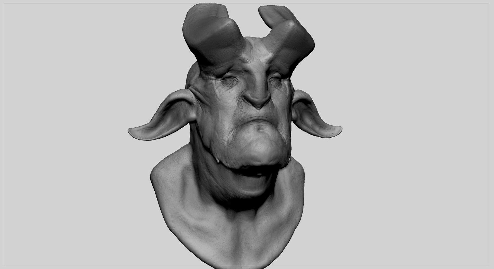 3D creature head - TurboSquid 1707853