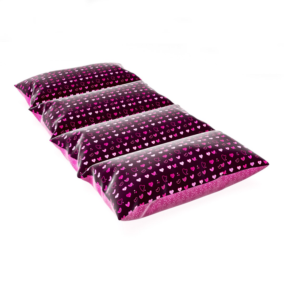 3D PILLOW MATTRESS - TurboSquid 2045620