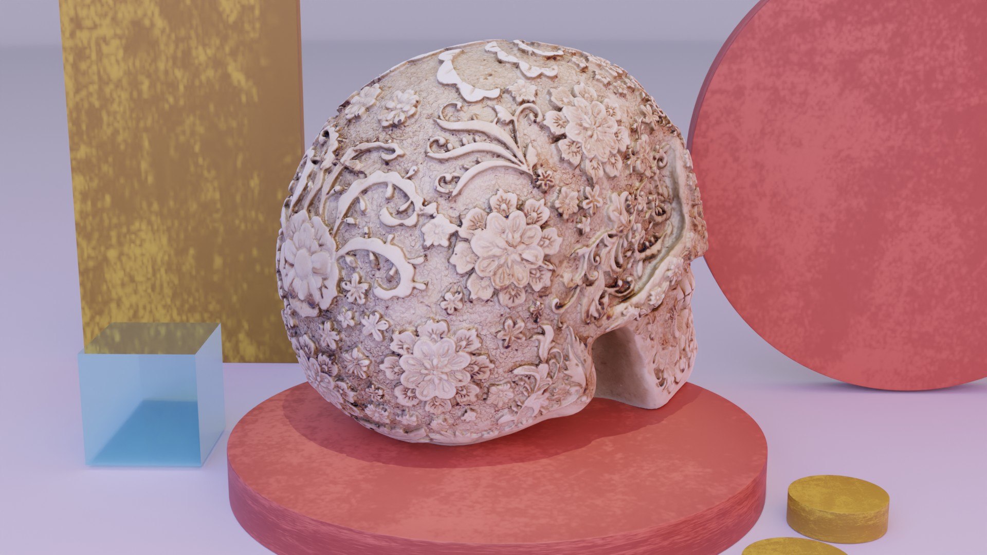 3D Mexican Ethnic Sugar Skull High-poly 3D Model Model - TurboSquid 1815705