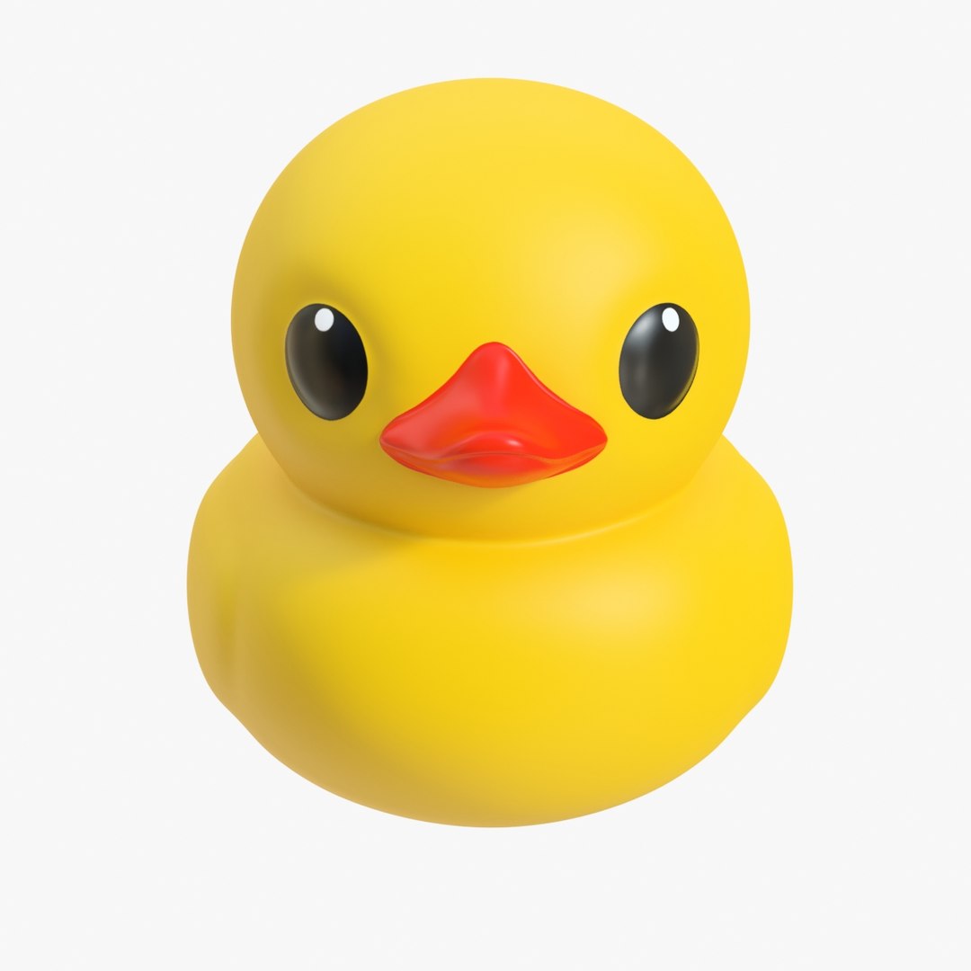 Rubber duck 01 4 model - TurboSquid 1210496