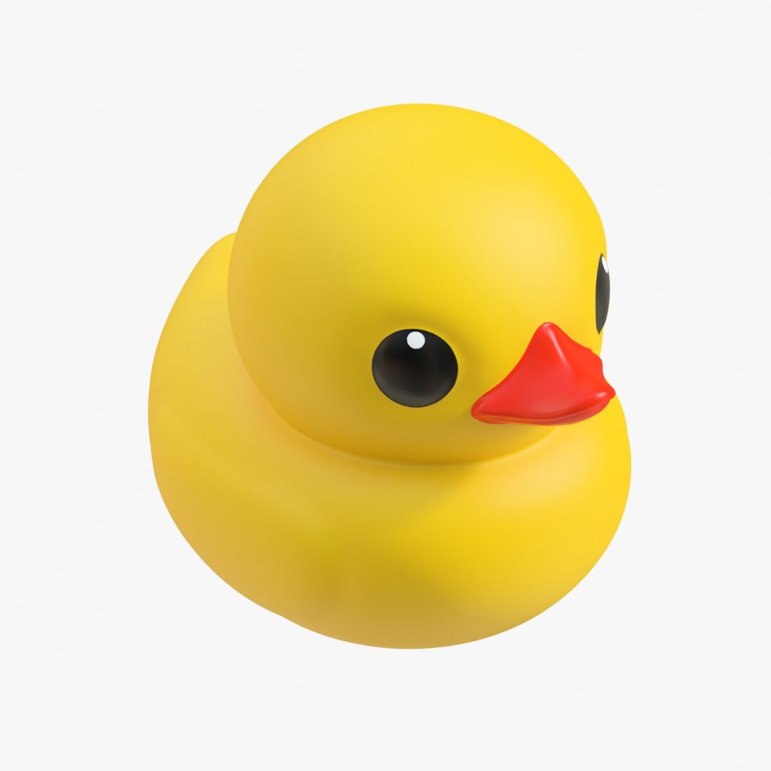 Rubber duck 01 4 model - TurboSquid 1210496