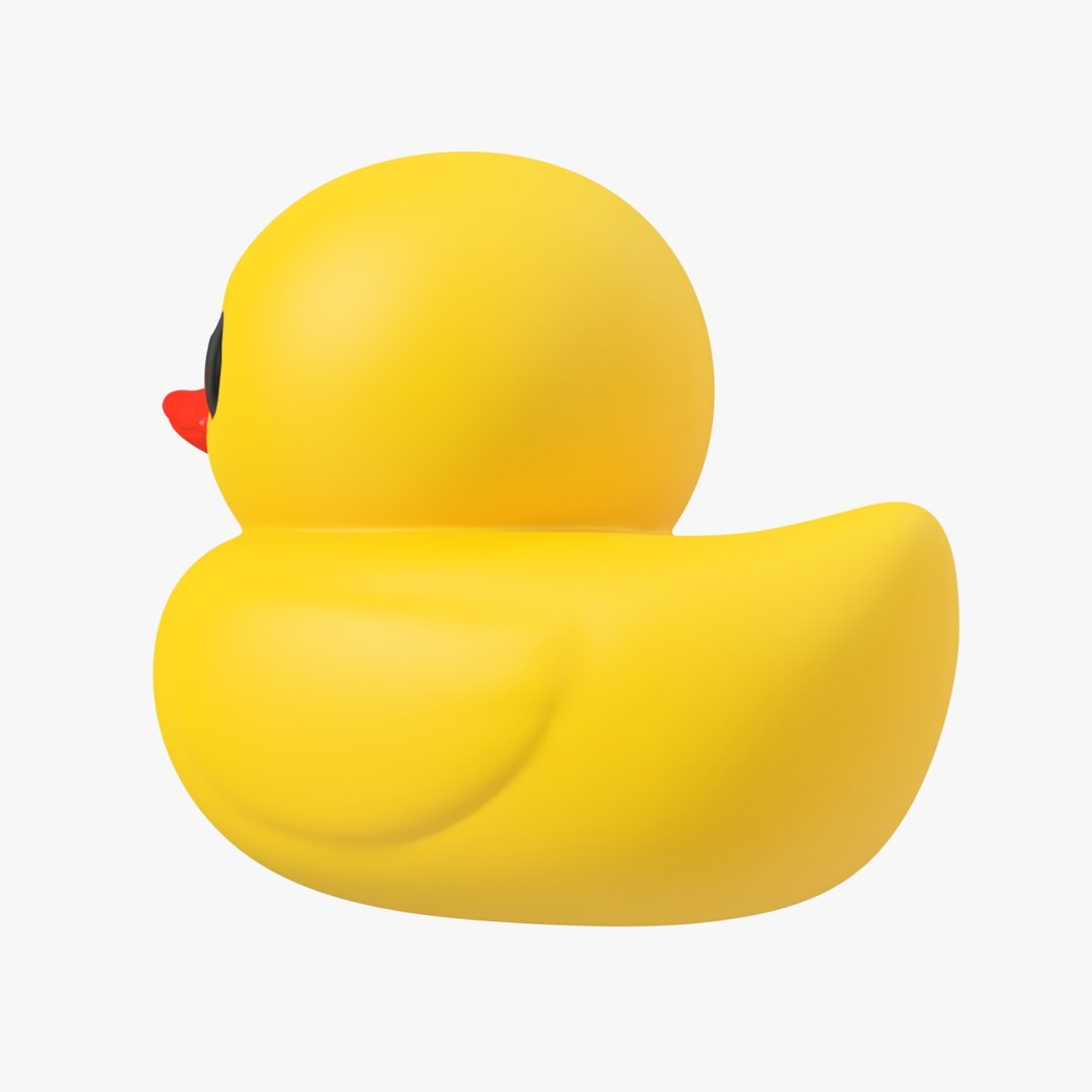 Rubber duck 01 4 model - TurboSquid 1210496