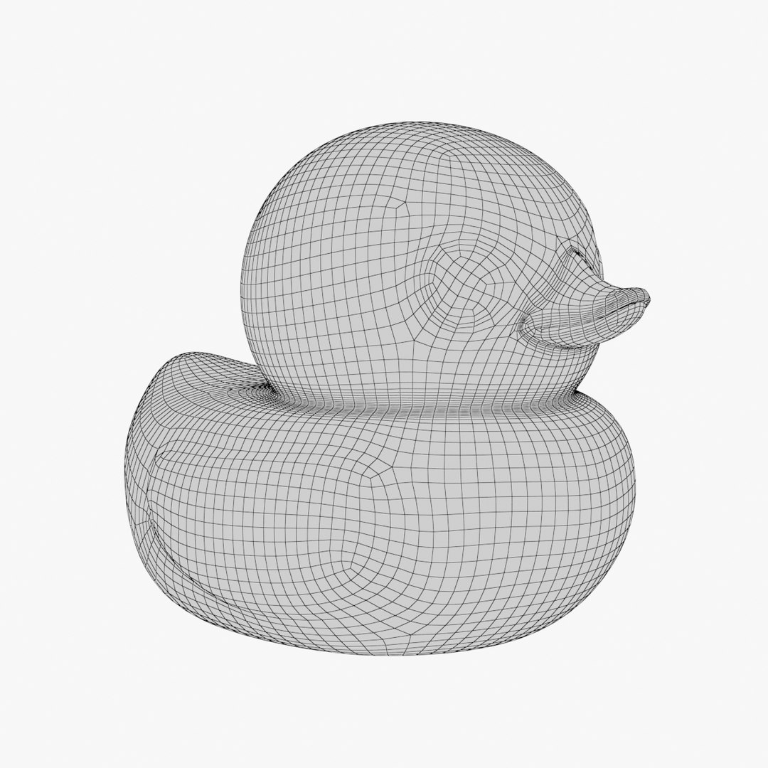 Rubber duck 01 4 model - TurboSquid 1210496