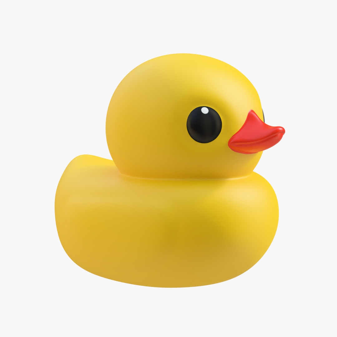 Rubber duck 01 4 model - TurboSquid 1210496