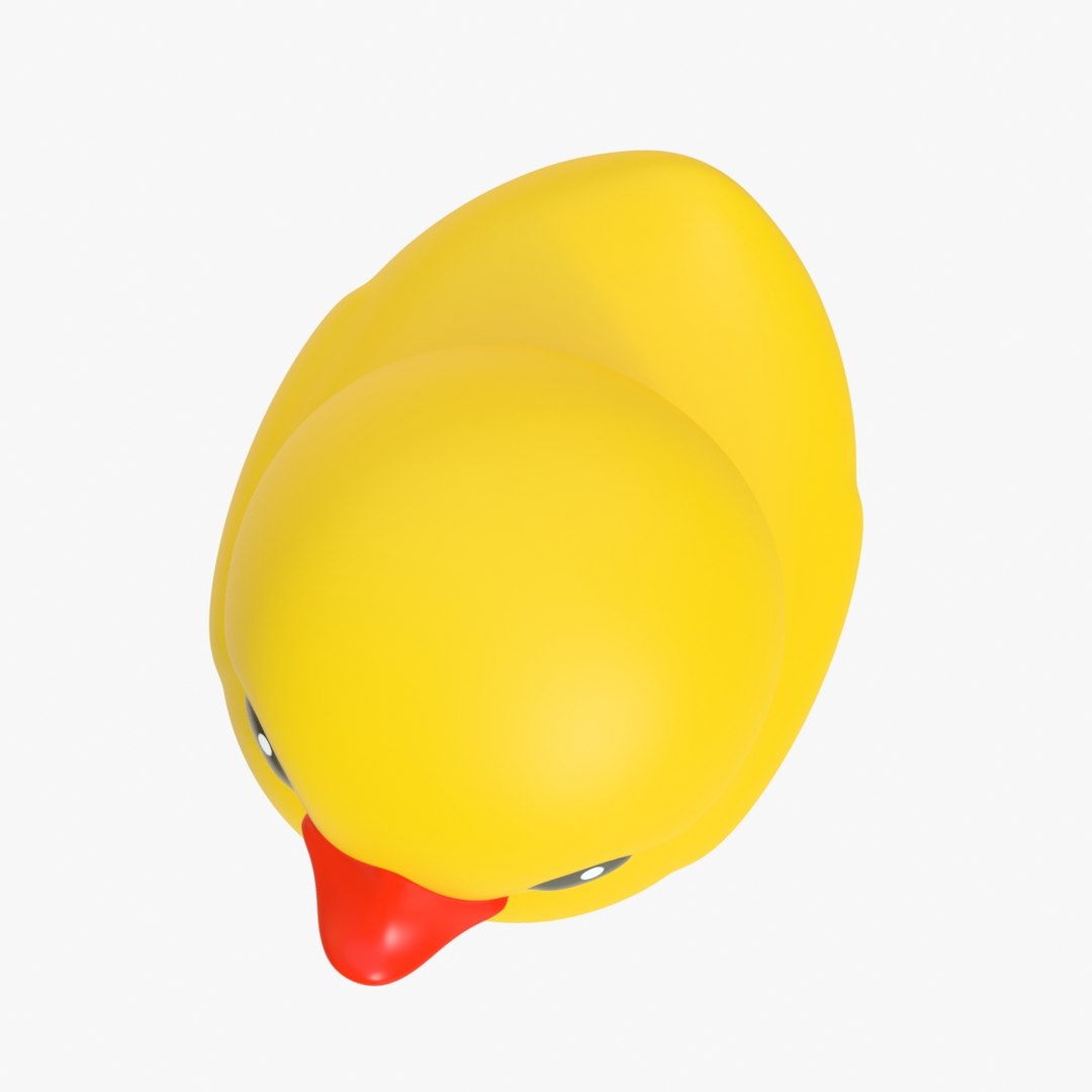 Rubber duck 01 4 model - TurboSquid 1210496