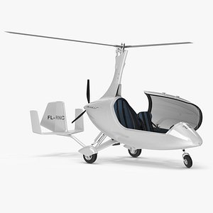 Autogyro 3D Models for Download | TurboSquid