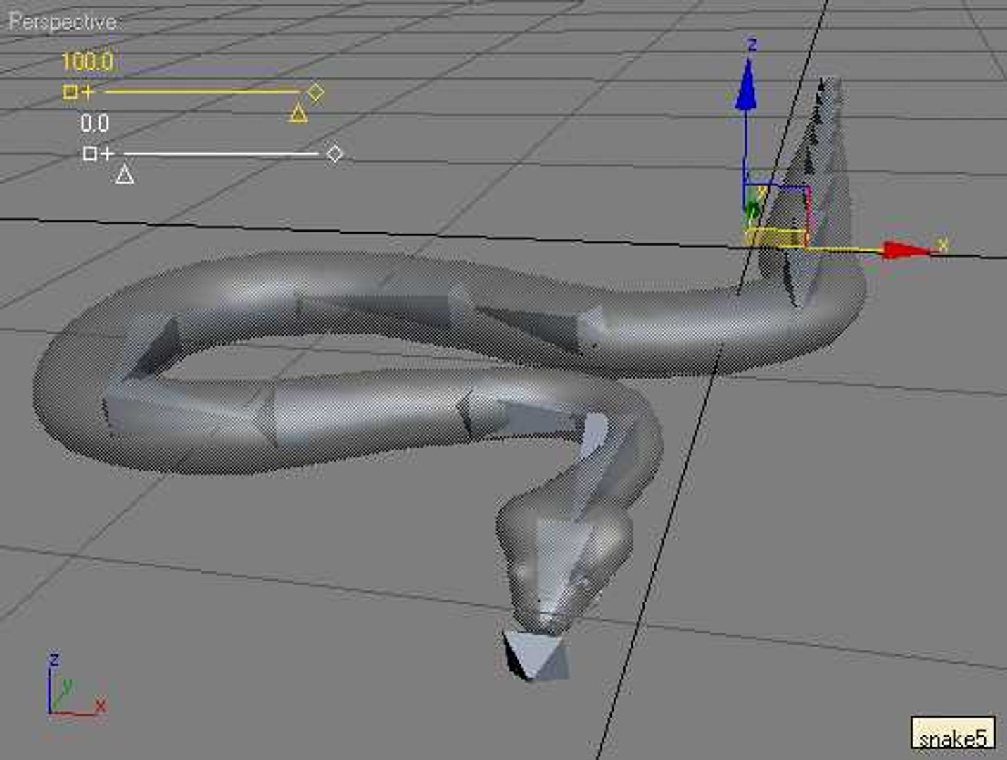 Snake Animation 3d Model