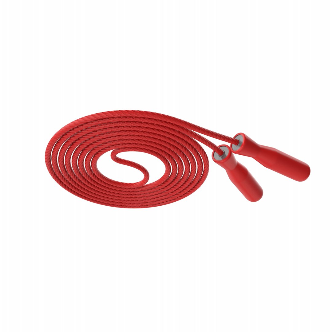 Red Jump Rope 3D Model - TurboSquid 2157485