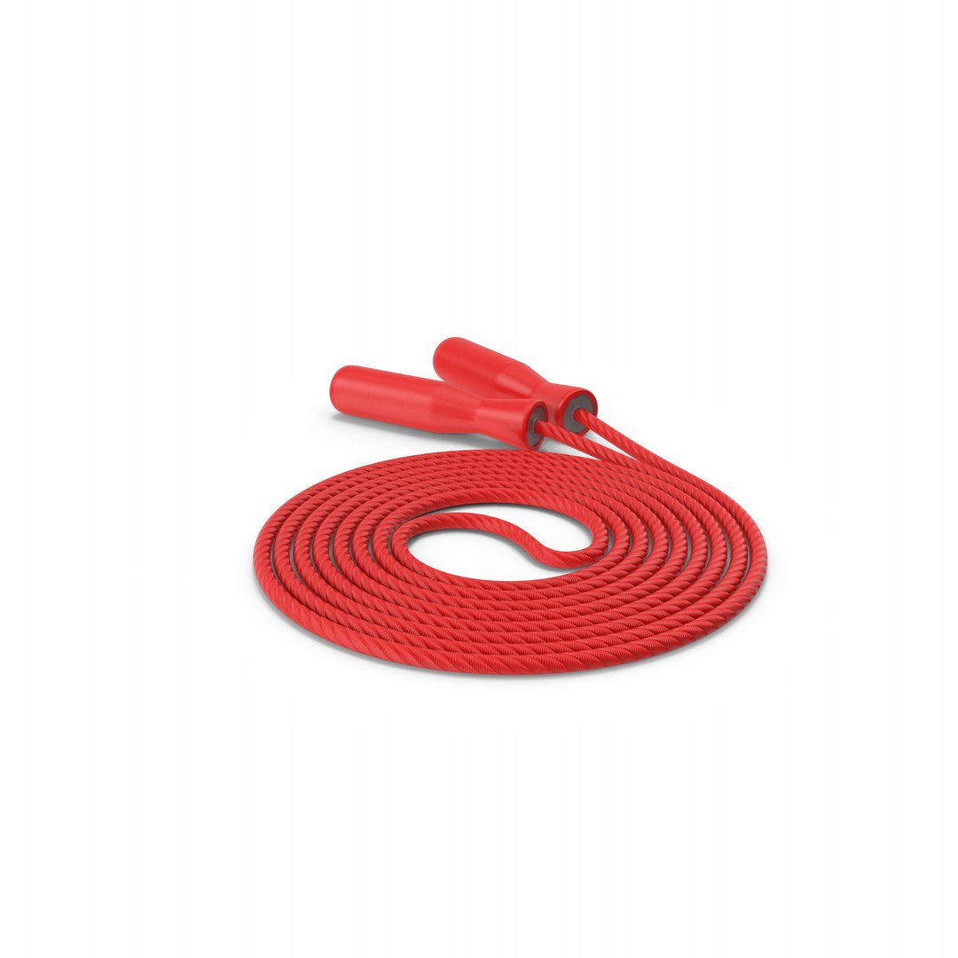 Red Jump Rope 3D Model - TurboSquid 2157485