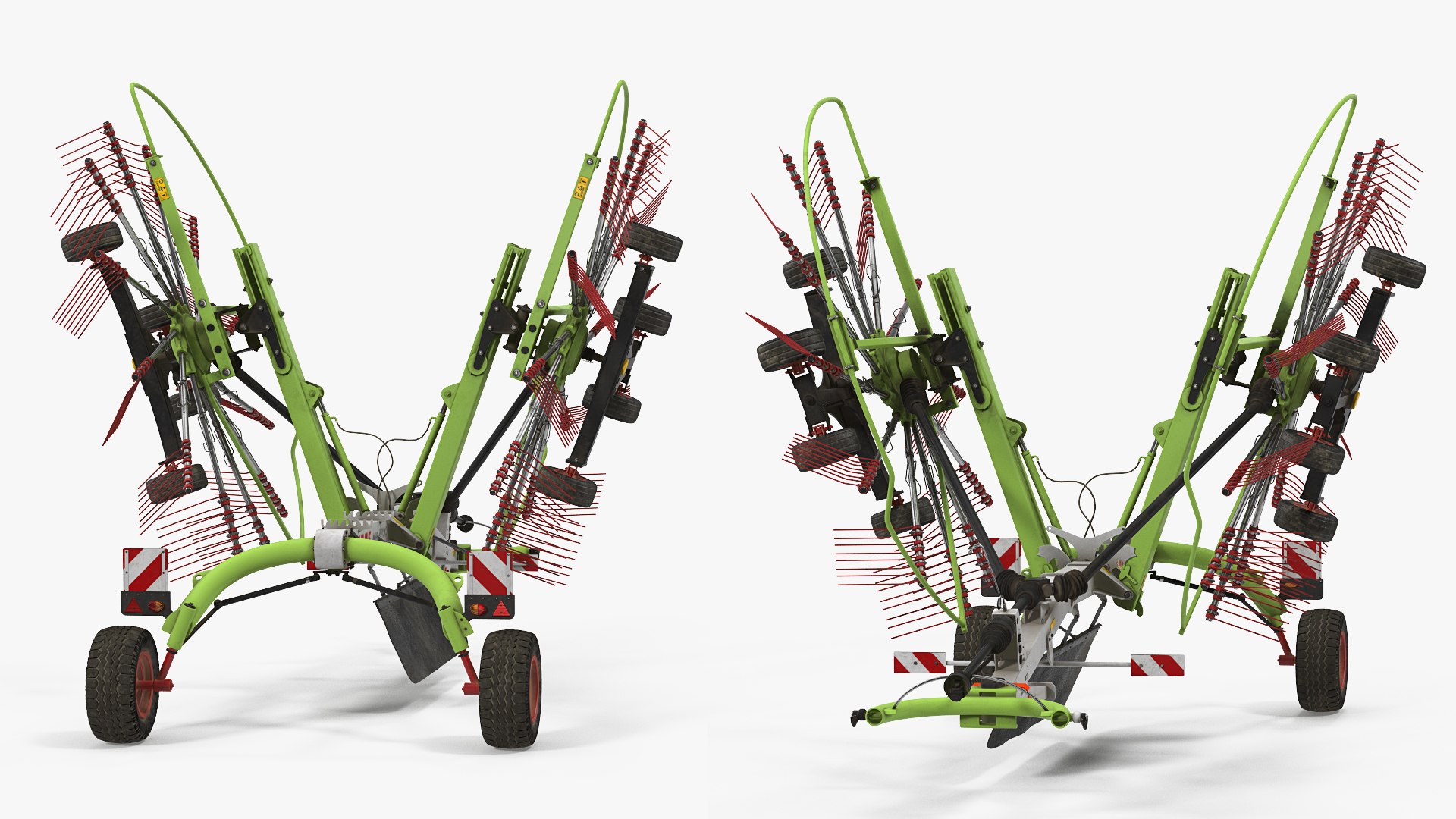 Used twin rotor hay model - TurboSquid 1509820