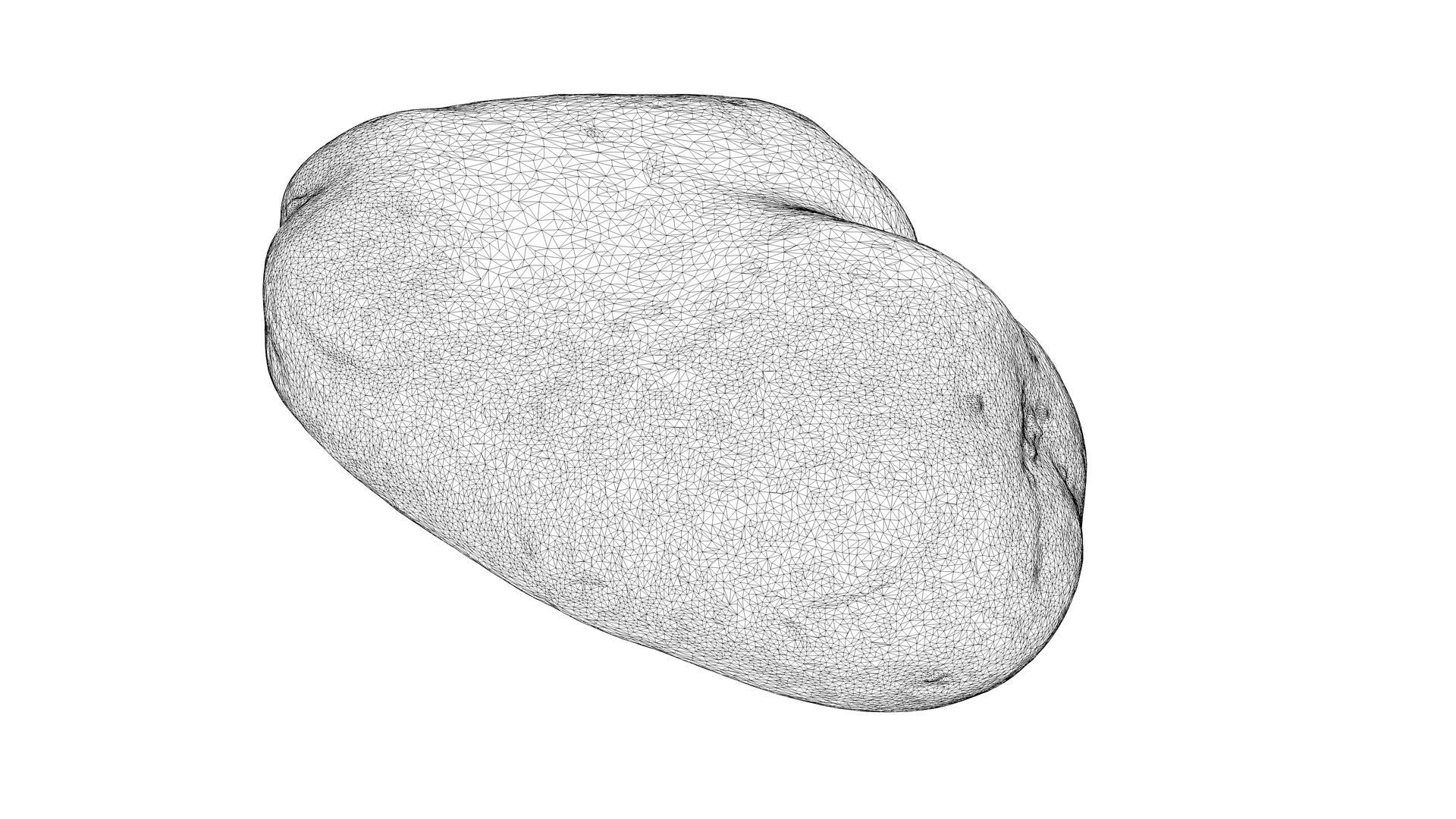 Photorealistic 3D Scan Of Potato 3D Model - TurboSquid 2228716