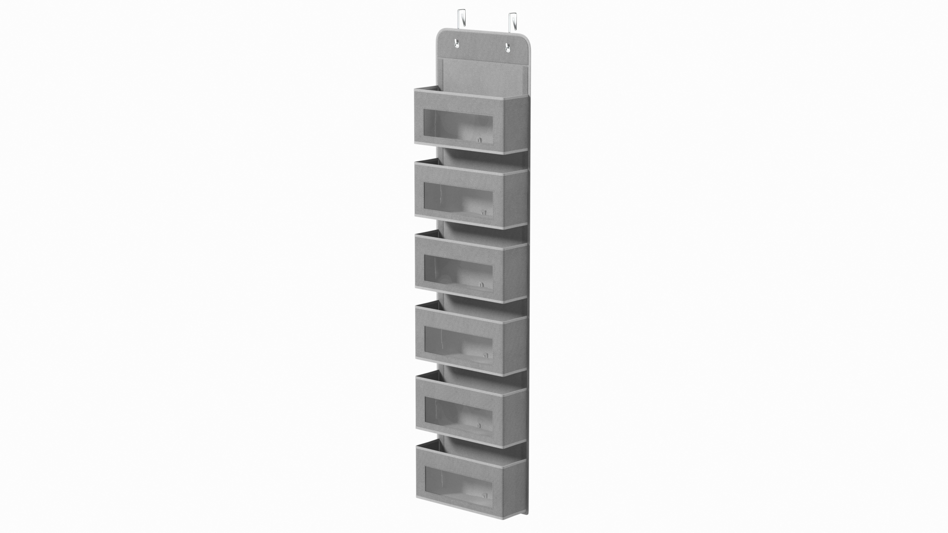 Wall Mount Pocket Organizer Gray 3D Model - TurboSquid 2015871