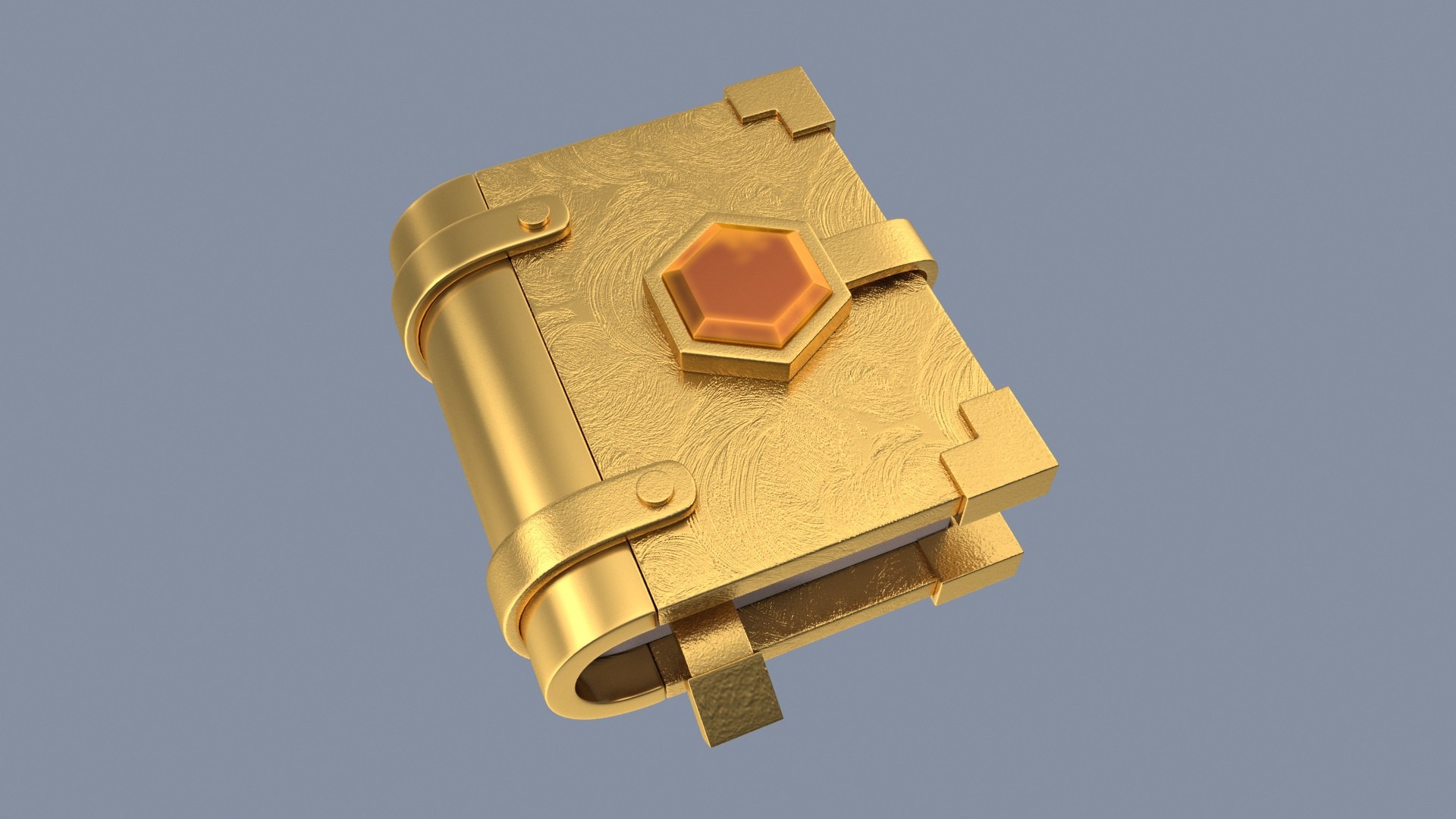 3D Golden Sigil Spell Book - TurboSquid 2423898