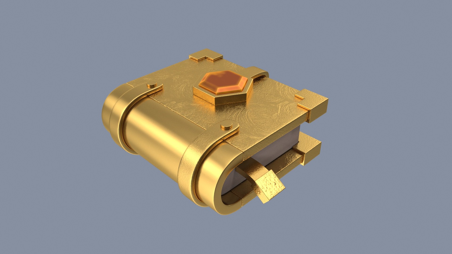 3D Golden Sigil Spell Book - TurboSquid 2423898