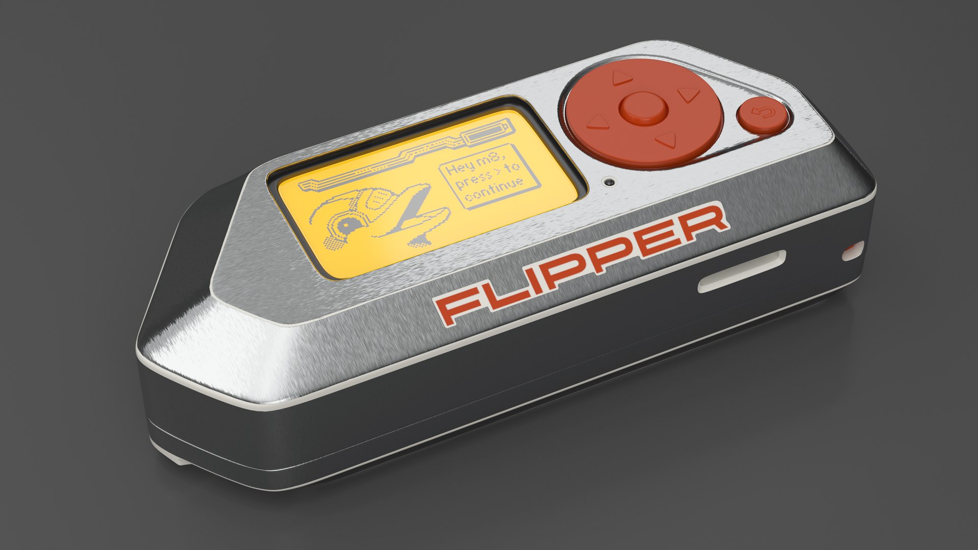 3D Hacking Multitool Flipper Zero Metallic Model - TurboSquid 2112030