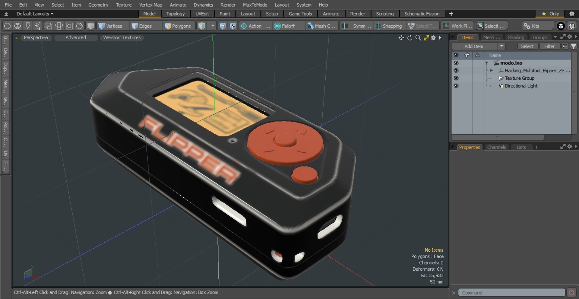 3D Hacking Multitool Flipper Zero Metallic Model - TurboSquid 2112030