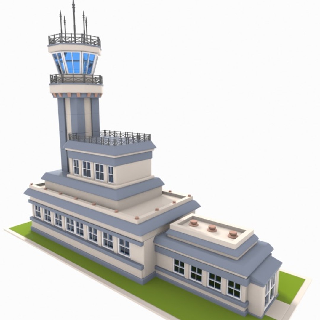 3d Model Air Traffic Control