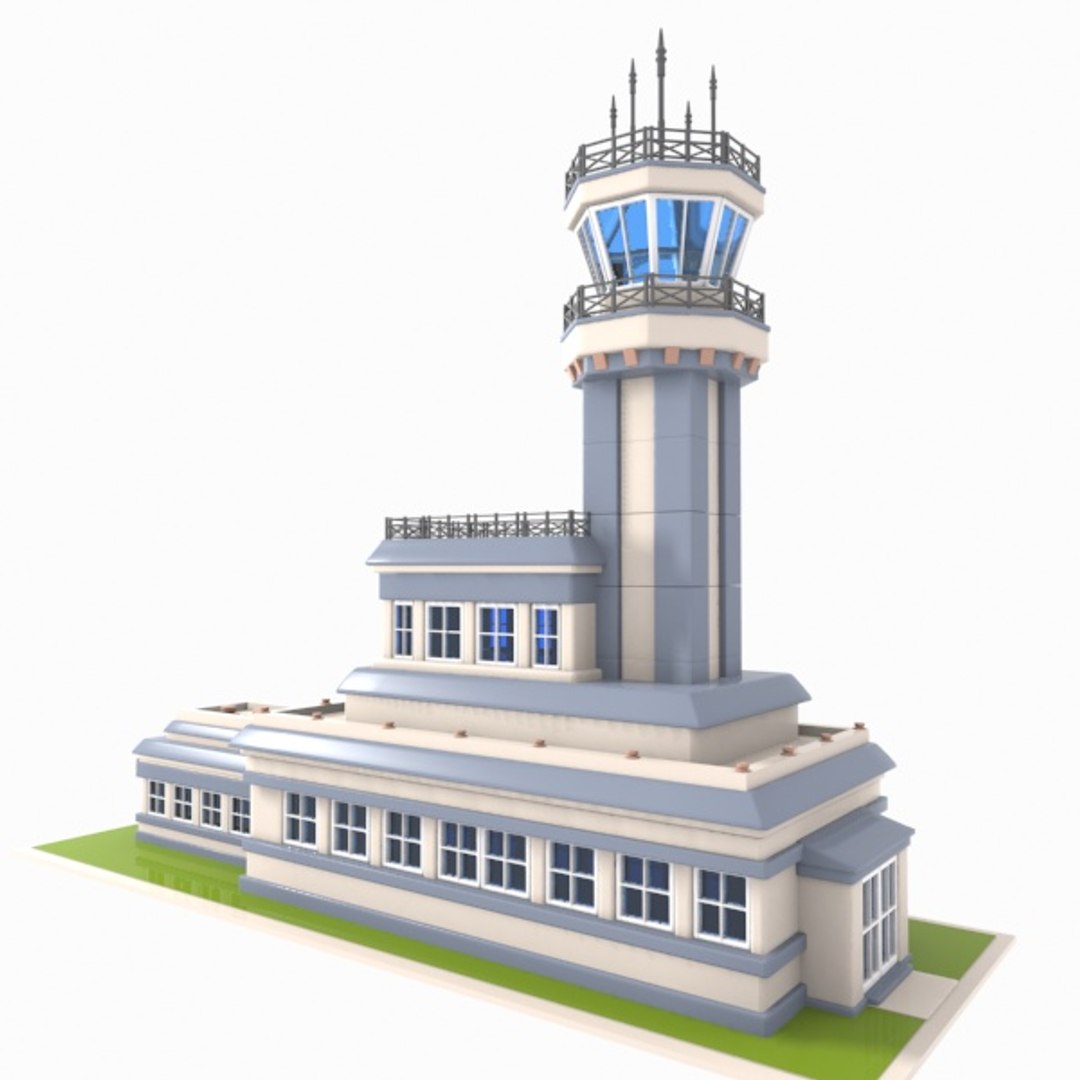 3d Model Air Traffic Control