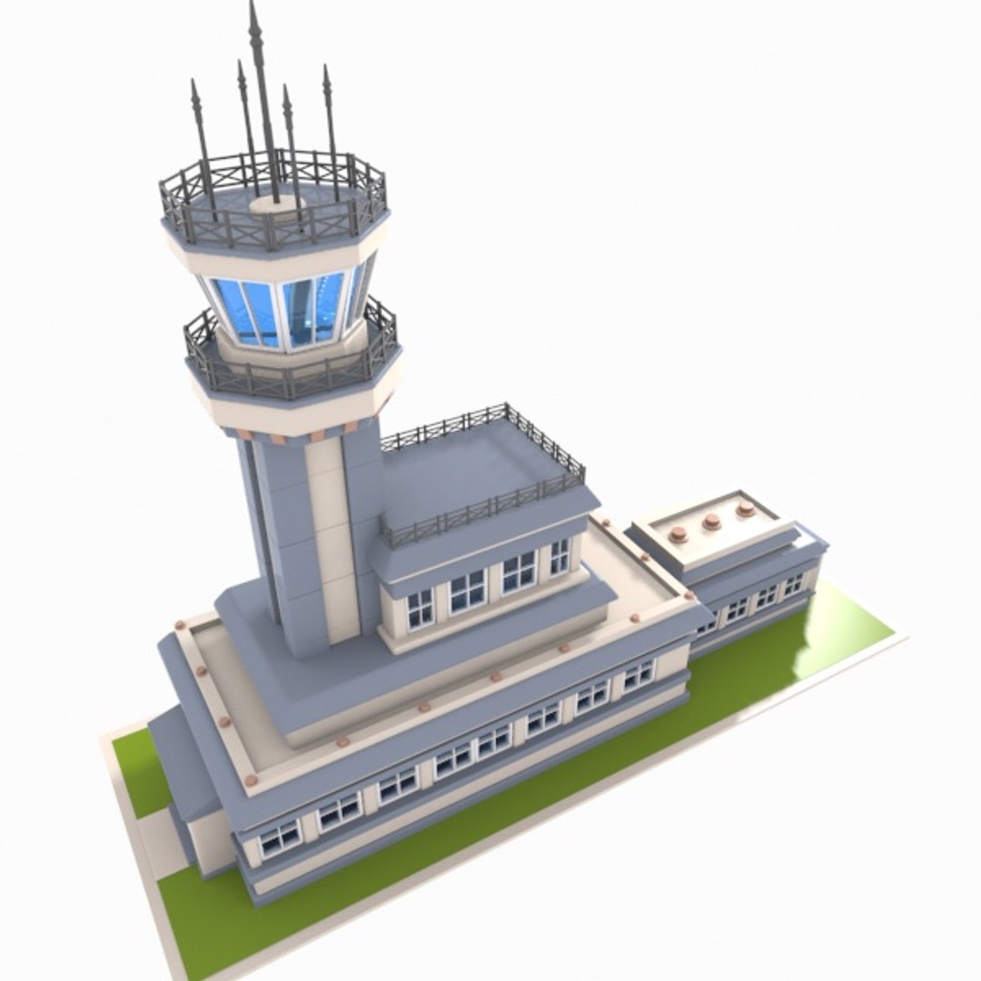 3d Model Air Traffic Control