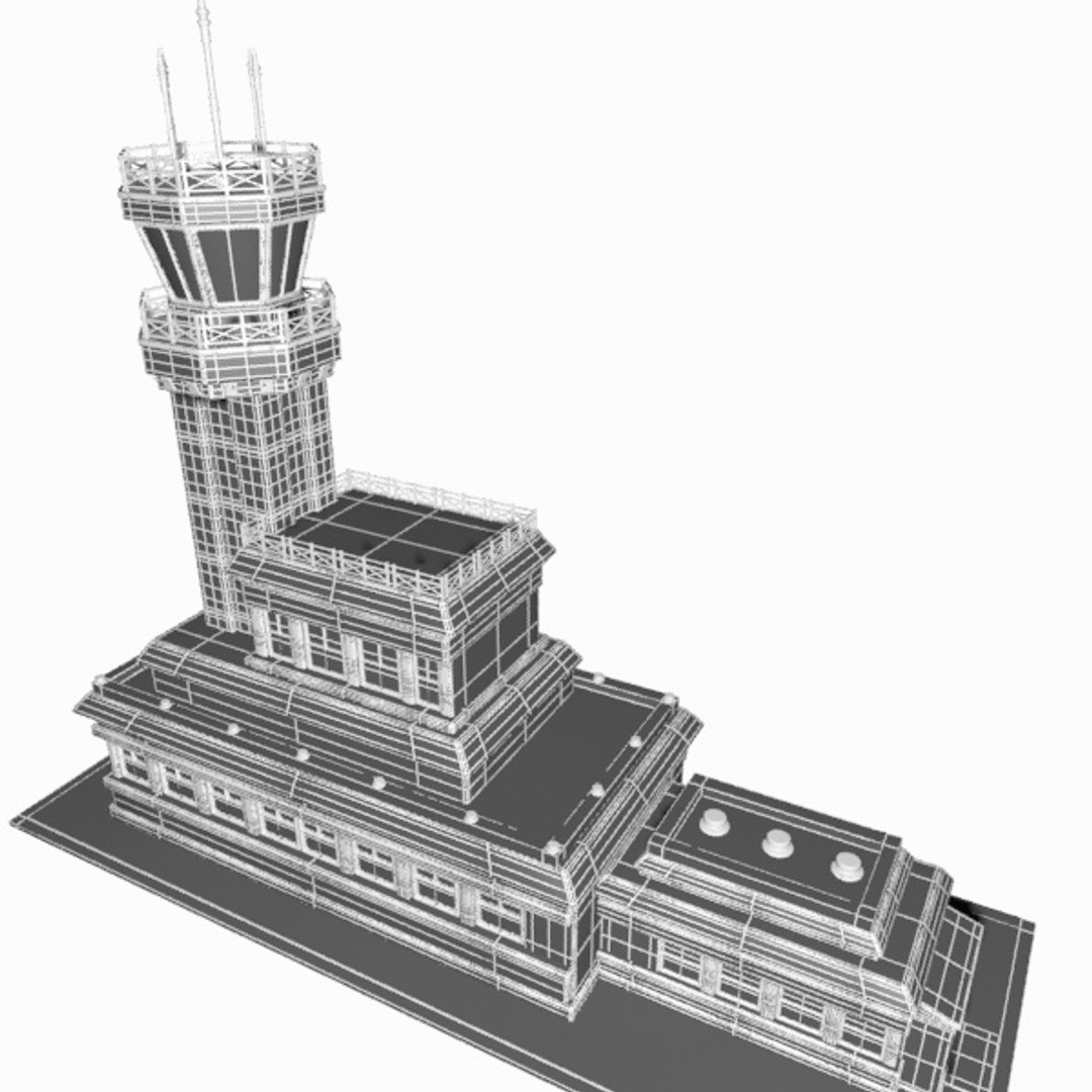 3d Model Air Traffic Control