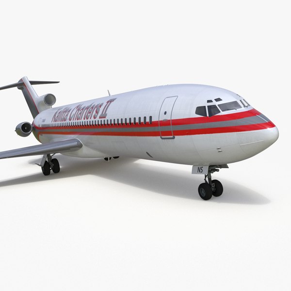 modelo 3d Boeing 727 Kalitta Charters II aparejado - TurboSquid 2378886