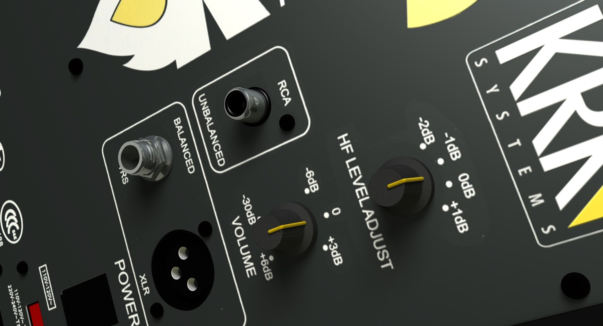 3d Monitor Krk Model