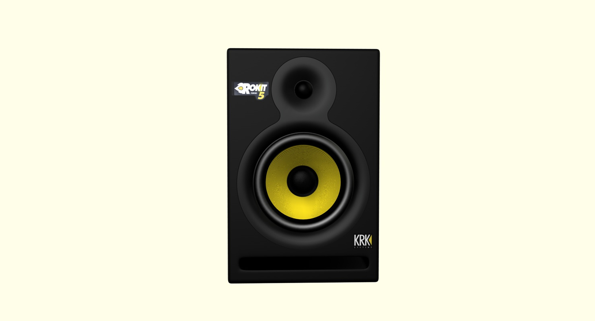 3d Monitor Krk Model