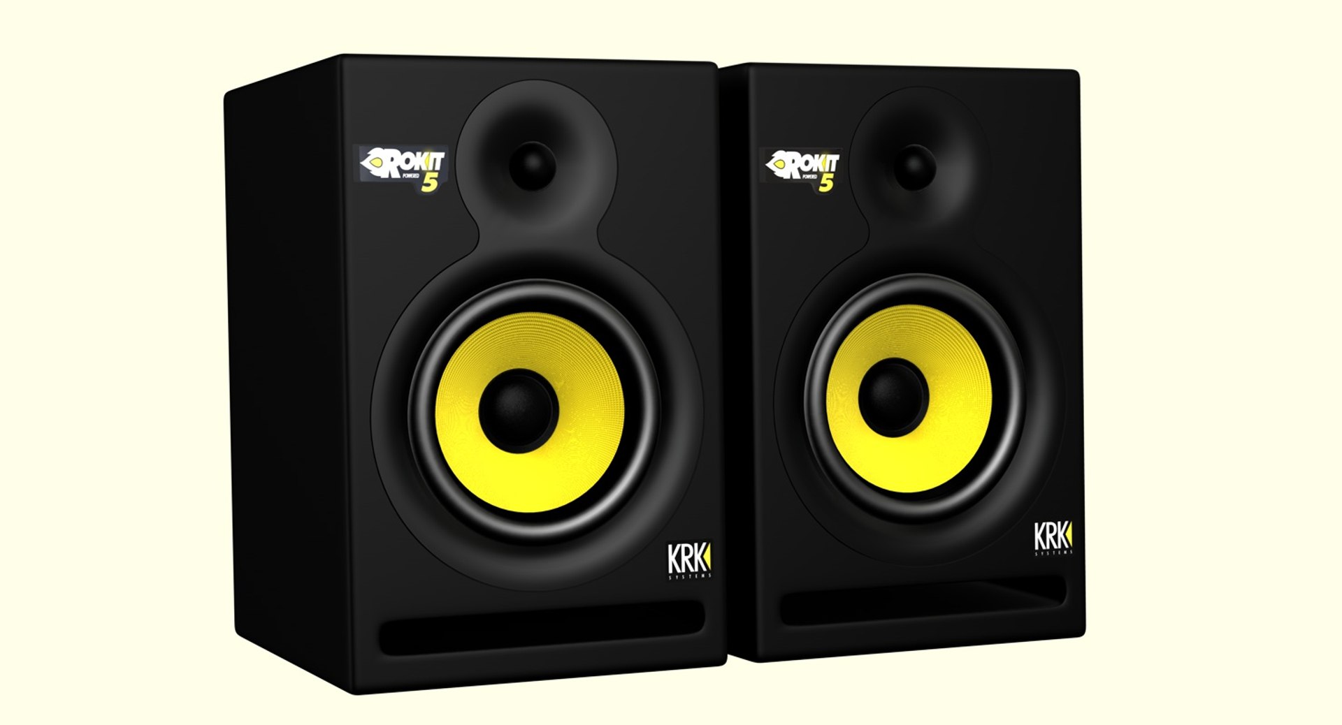 3d Monitor Krk Model