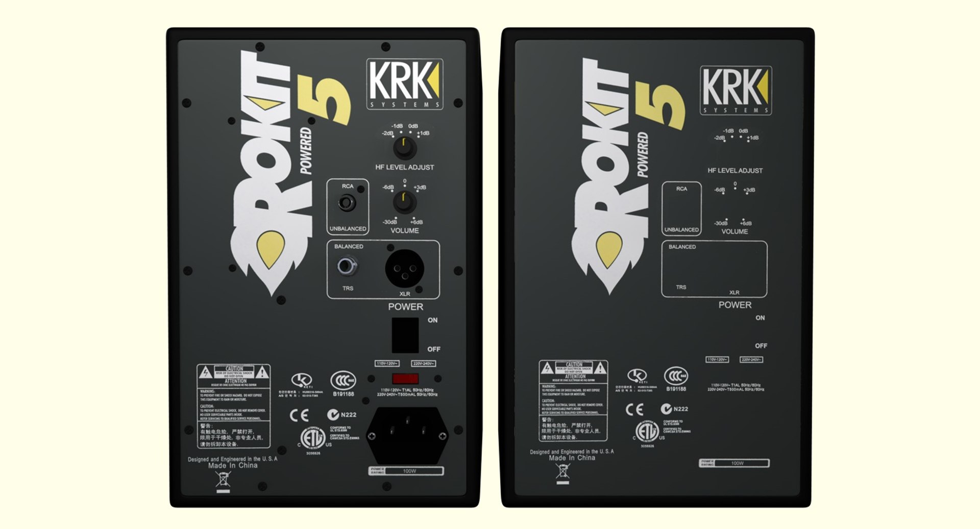 3d Monitor Krk Model