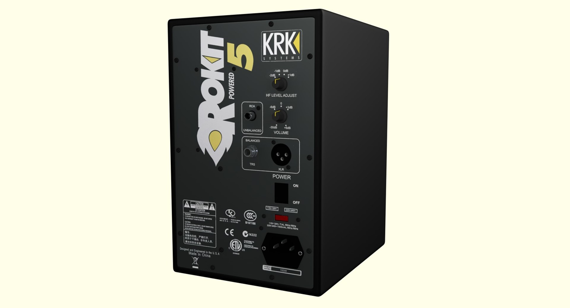 3d Monitor Krk Model