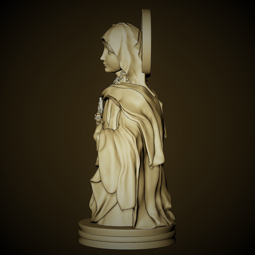 3D Virgin Mary - TurboSquid 1306041