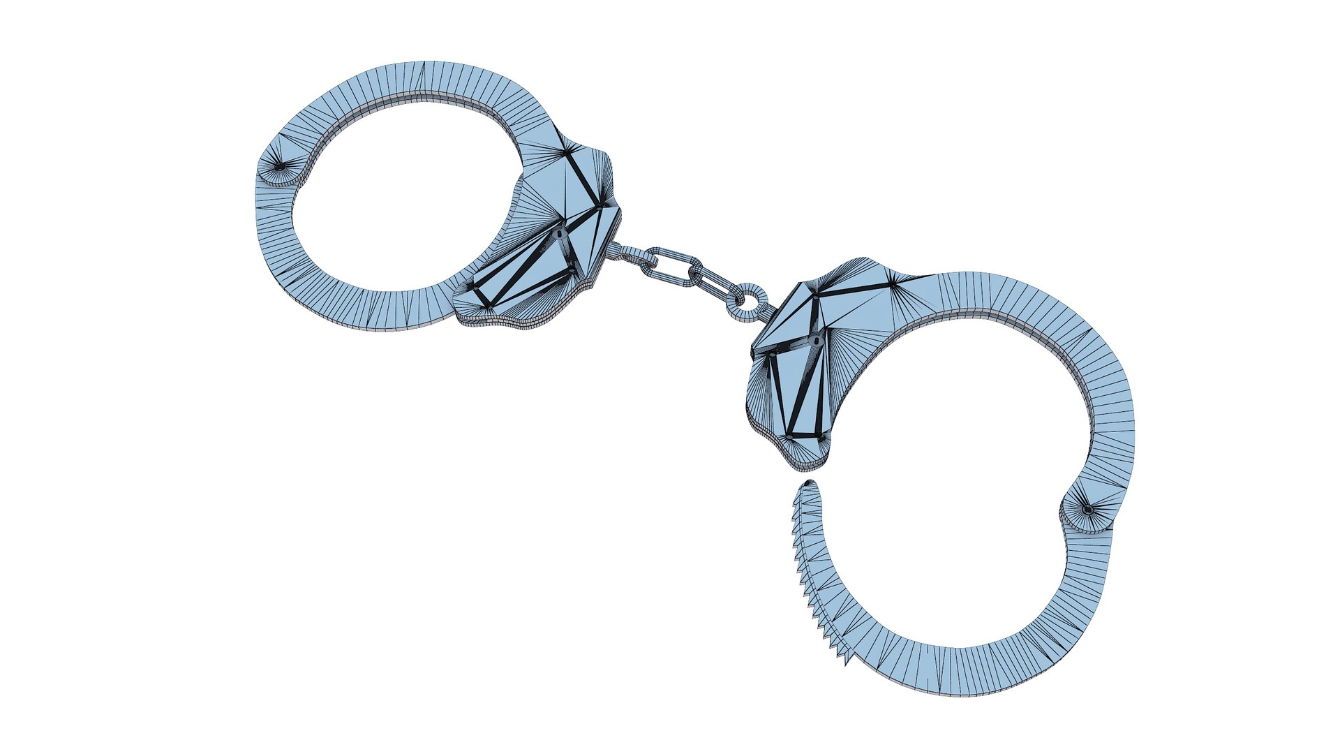 3D Handcuff Cuff Model - TurboSquid 1641551