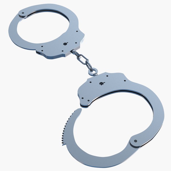 3D handcuff cuff model - TurboSquid 1641551