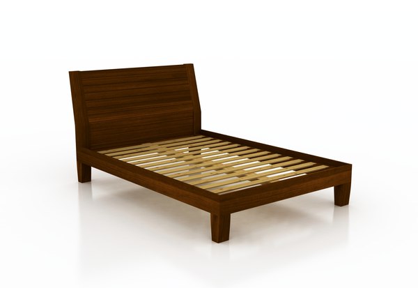 3d bed frame model