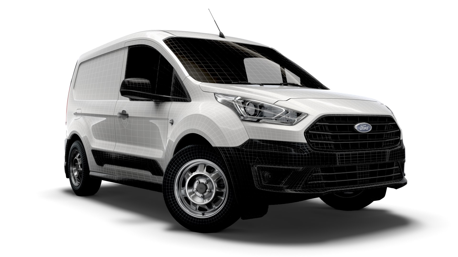 Transit connect leader uk 3D model - TurboSquid 1644887