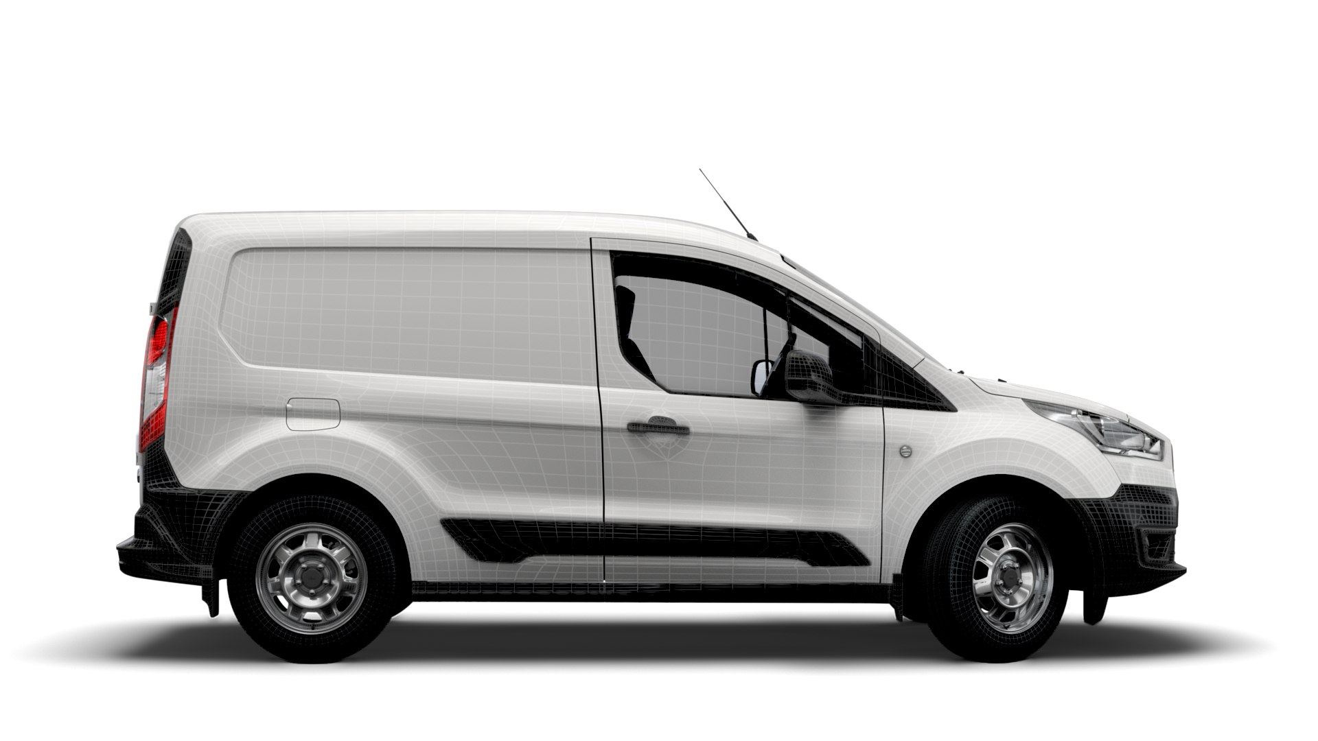 Transit connect leader uk 3D model - TurboSquid 1644887