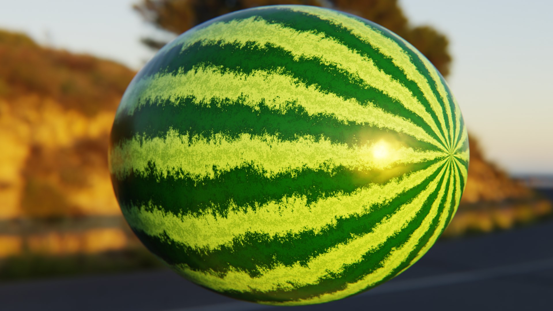 Procedural Watermelon Material 02 3D Model - TurboSquid 2312183